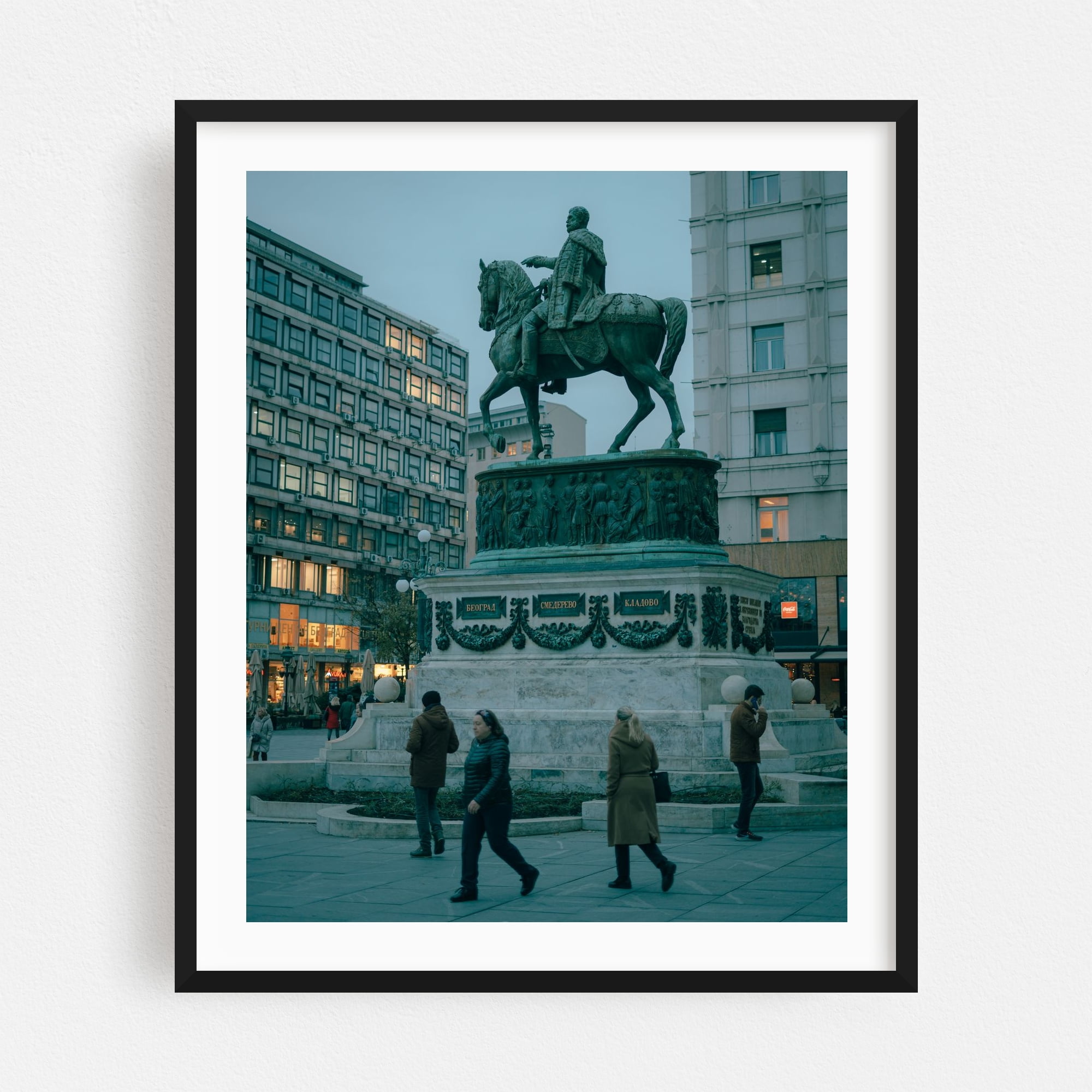Prince Mihailo Monument at Republic Square - Stari Grad Serbia ...