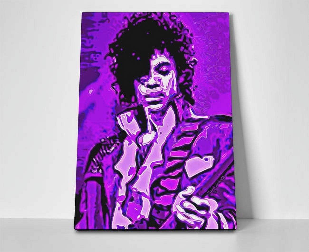 Prince Music Poster or Wrapped Canvas - Walmart.com