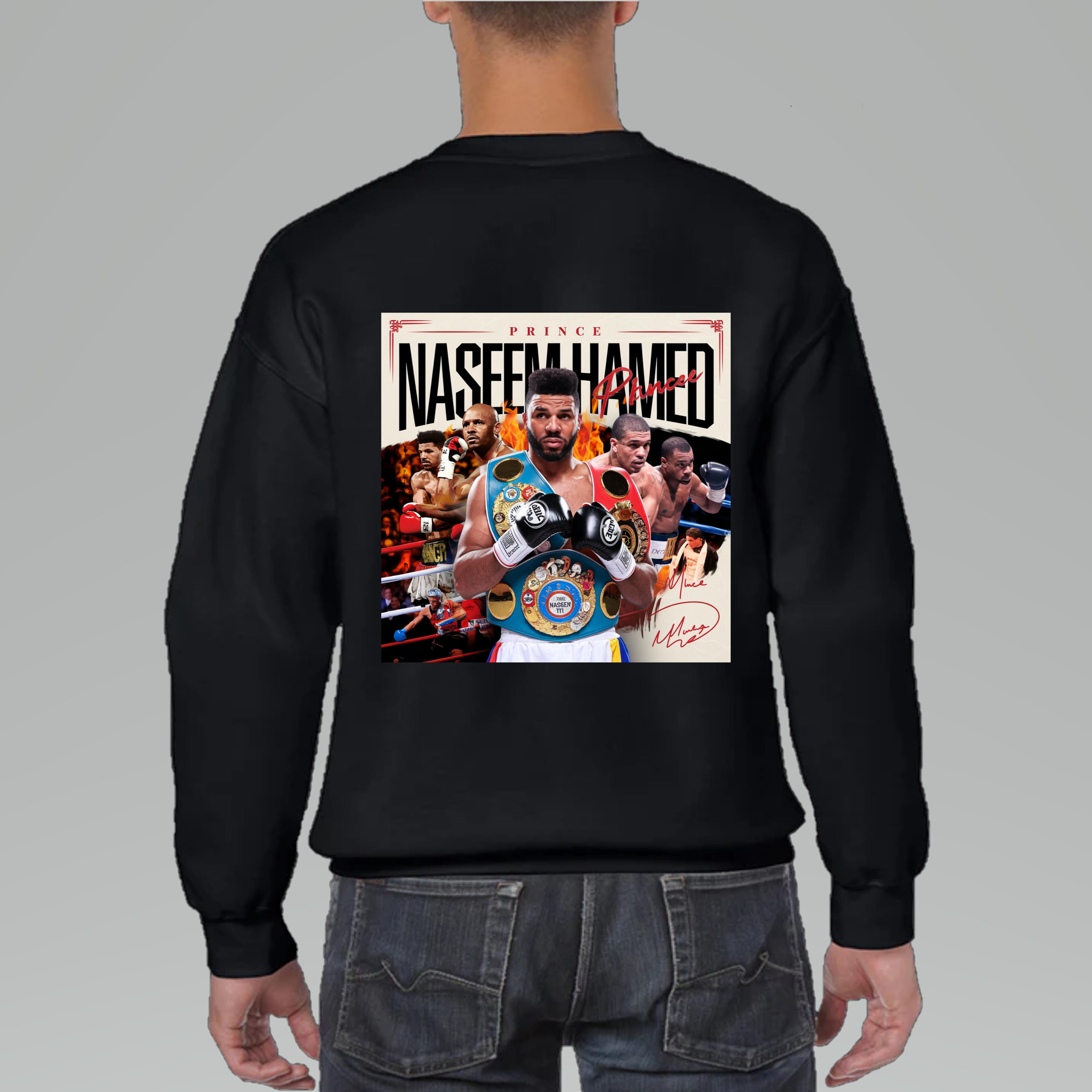 Prince Naseem Hamed Commemorative SweatShirt - Version 1 - Walmart.com
