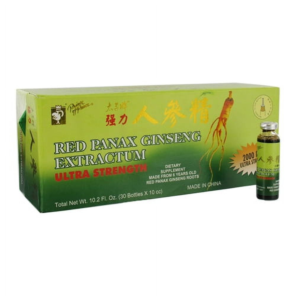 Prince Of Peace Red Panax Ginseng Extractum Ultra Strength - 30 Ea, 2 ...