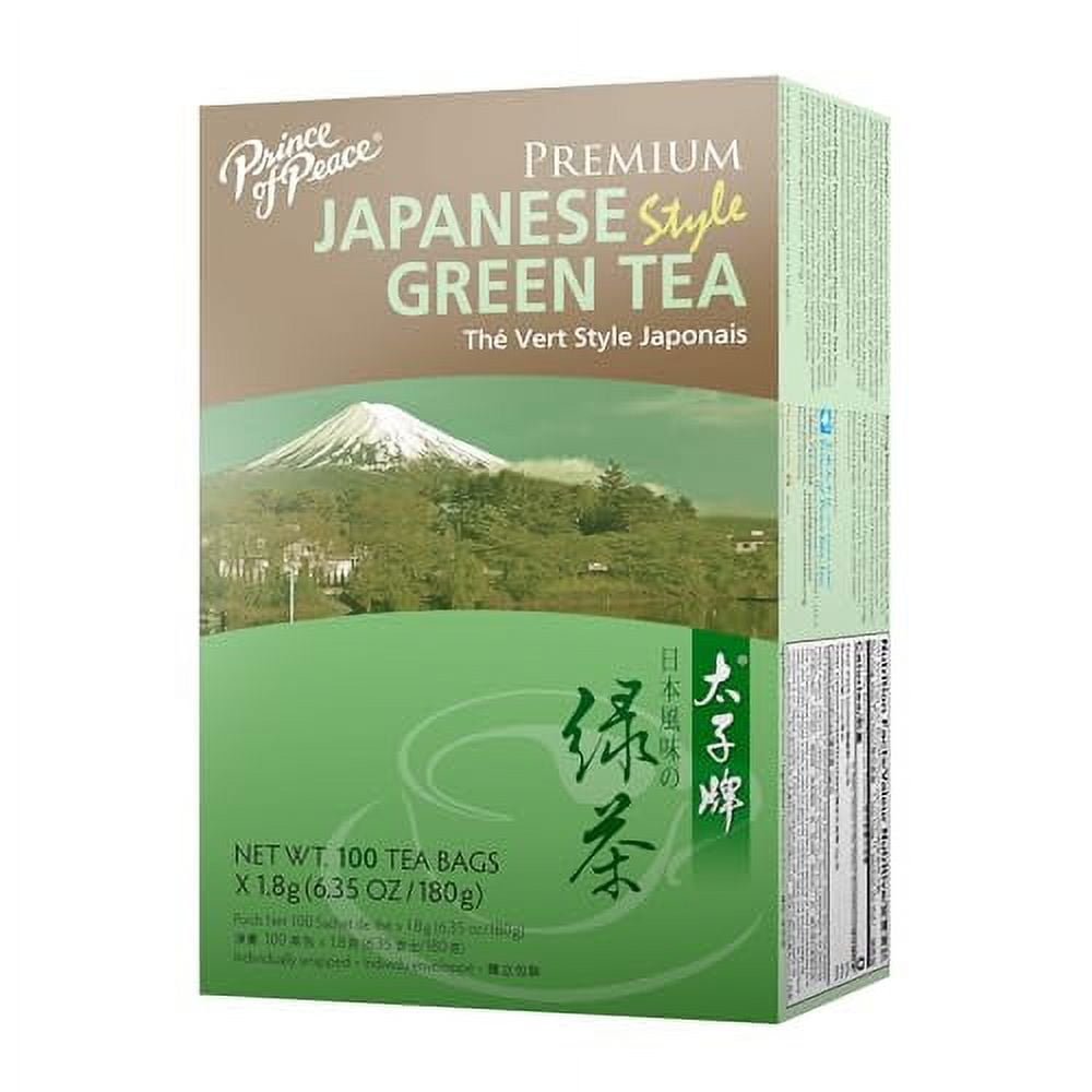 Prince of Peace Premium Japanese Style Green Tea, 100 Tea Bags, 1 Pack ...