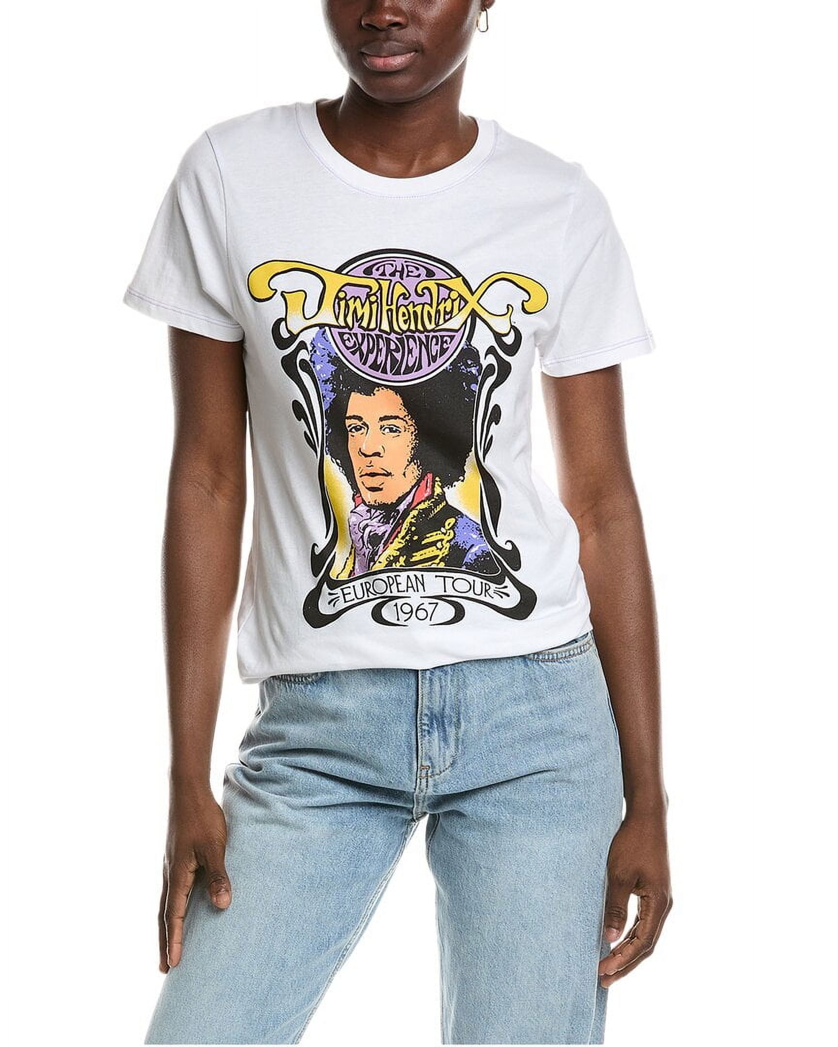 Prince Peter womens Jimi Hendrix European Tour T-Shirt, s, White ...