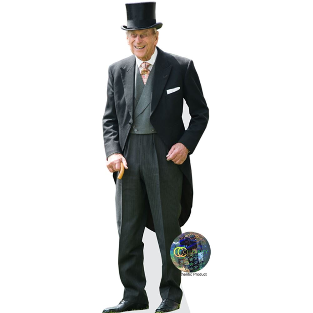 Prince Philip (Top Hat) Mini Cardboard Cutout Standee - Walmart.com