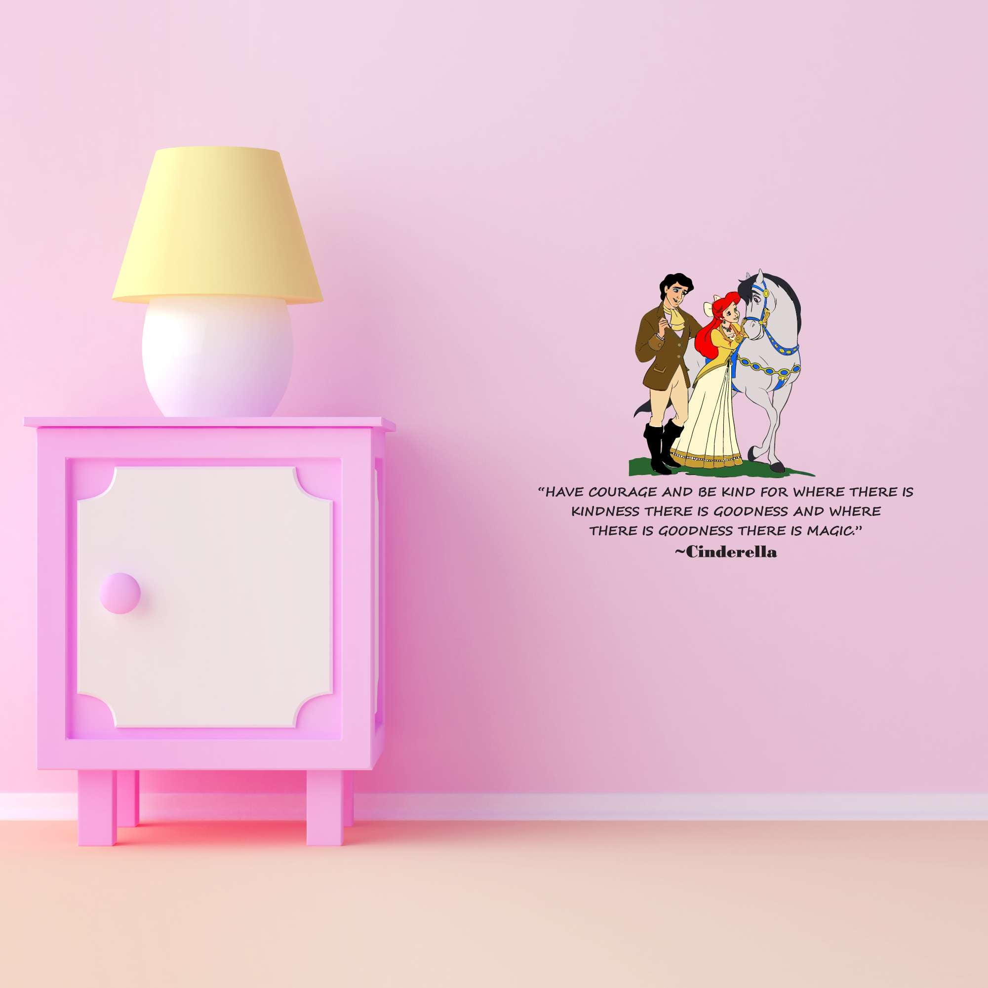 Prince Princess Horse Have Courage Kindness Goodness Dream Big Act Like ...