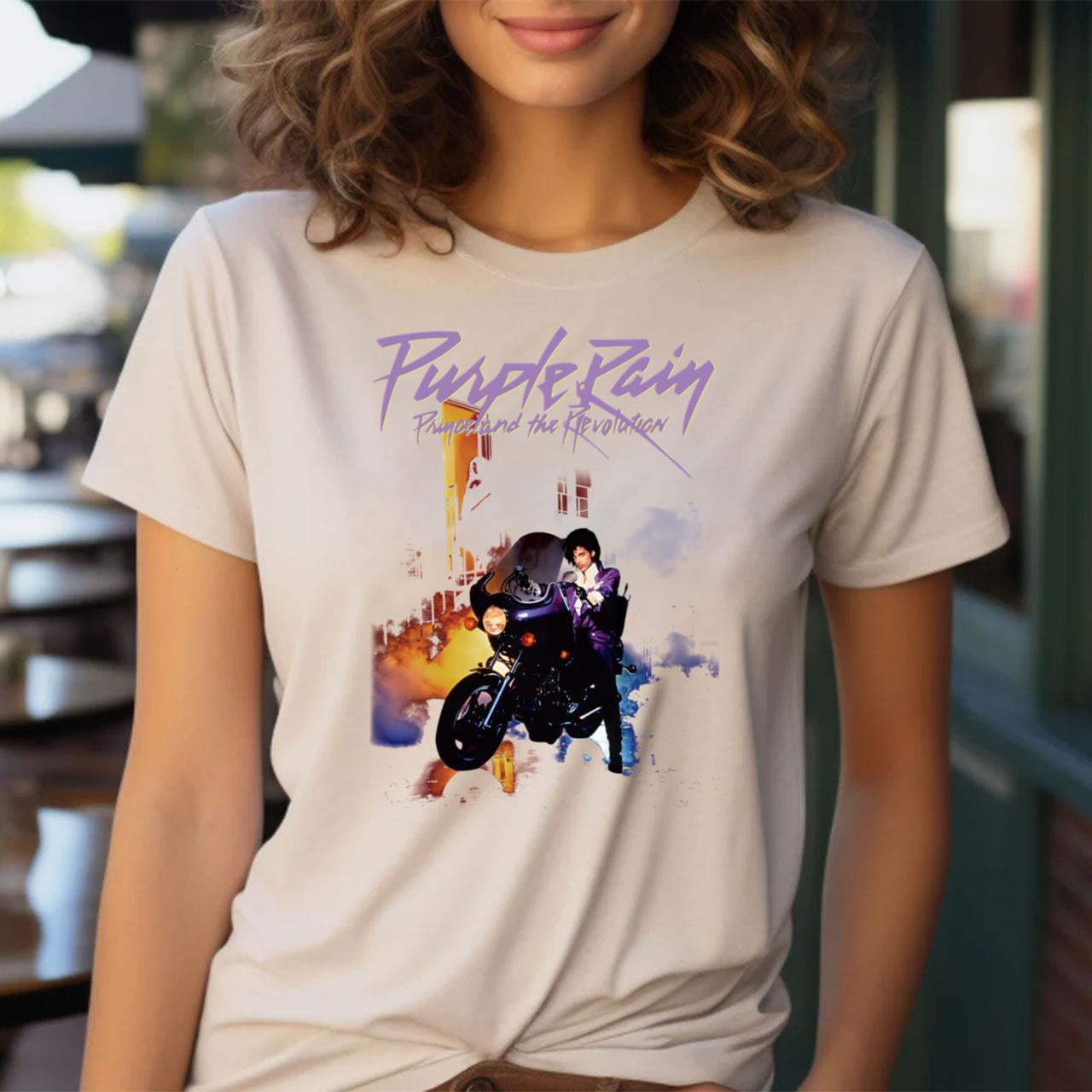 Prince Purple Rain Mens T-shirt- Officially Licensed Prince Purple Rain ...