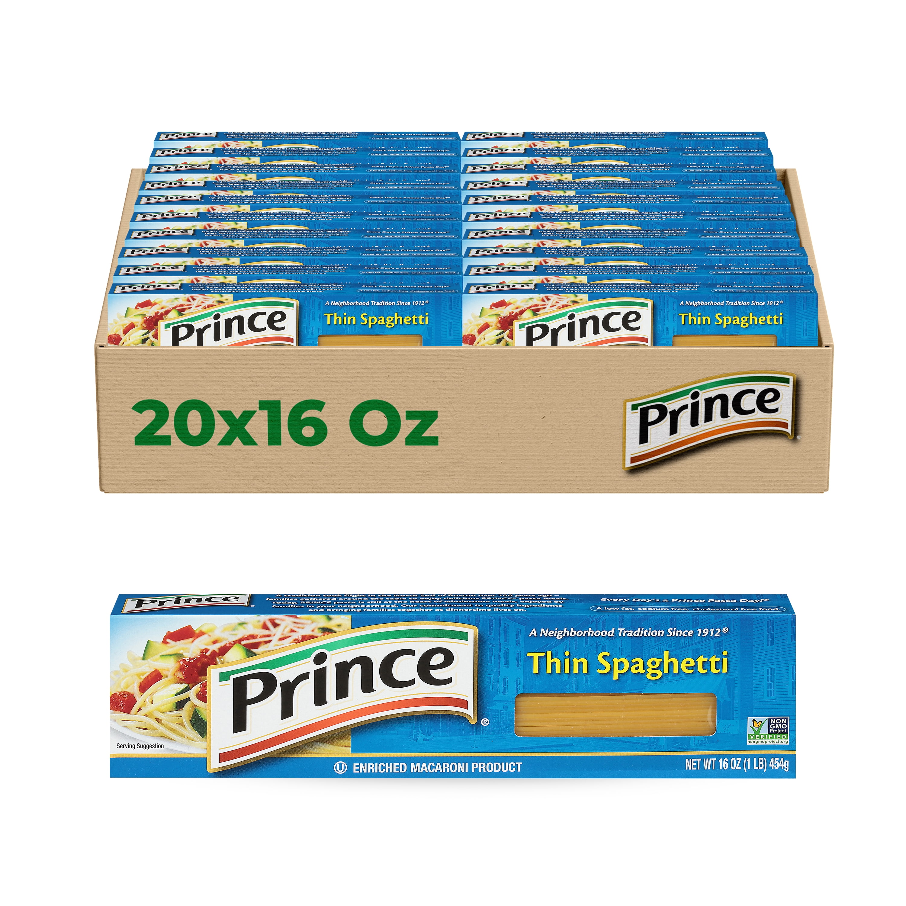 Prince Thin Spaghetti Pasta – Light, Delicate Texture for Classic ...