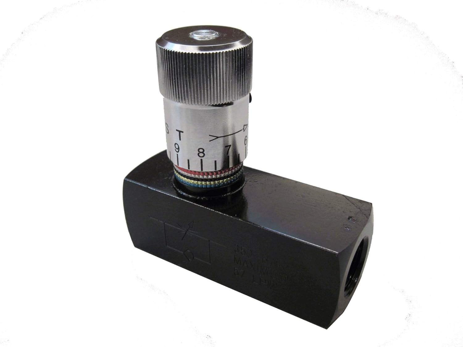 Prince WFC-400 Wolverine Flow Control Valve, Carbon Steel, In-Line, 5 ...