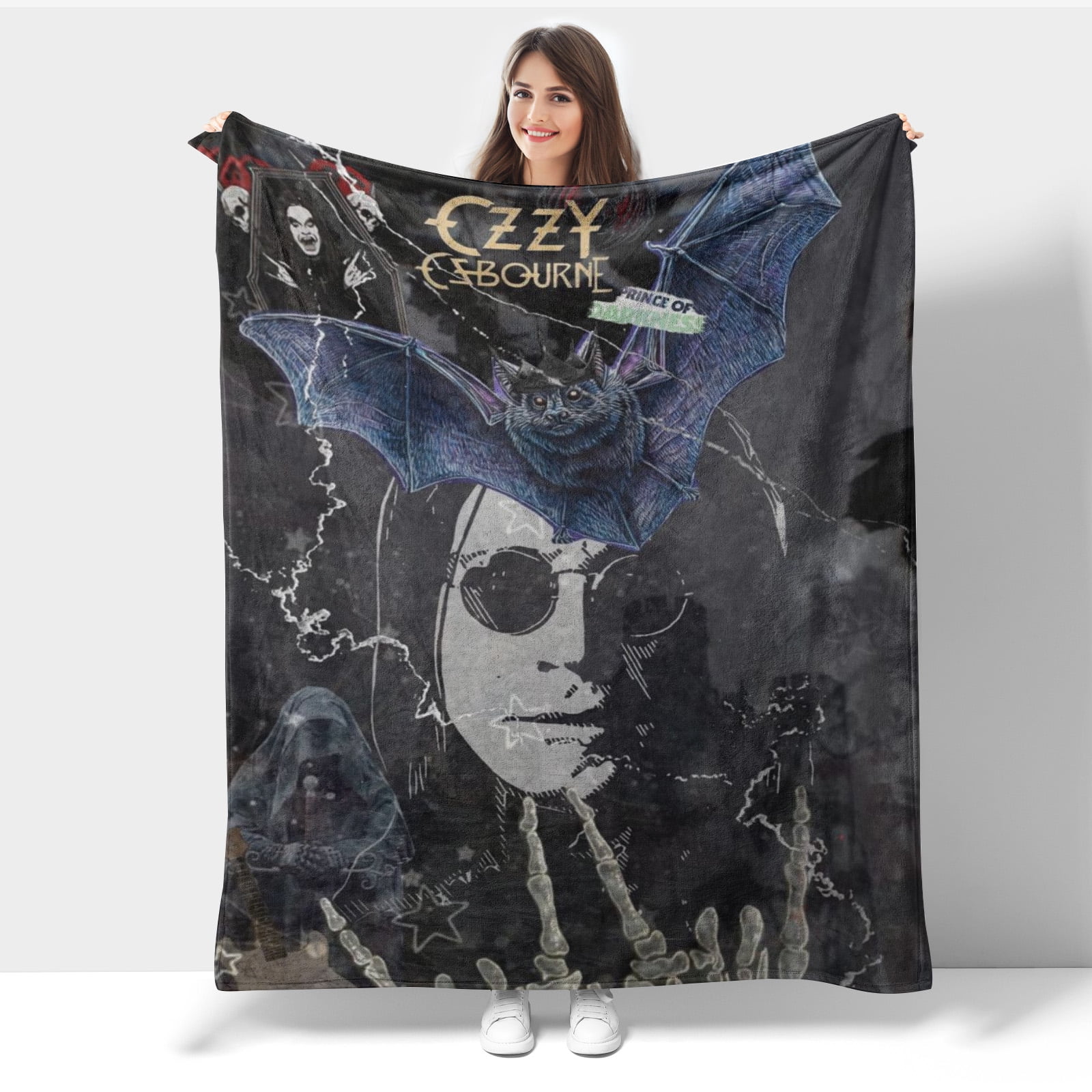 Prince of Darkness Tribute Ultra-Soft Blanket – Cozy Comfort for Sofa ...