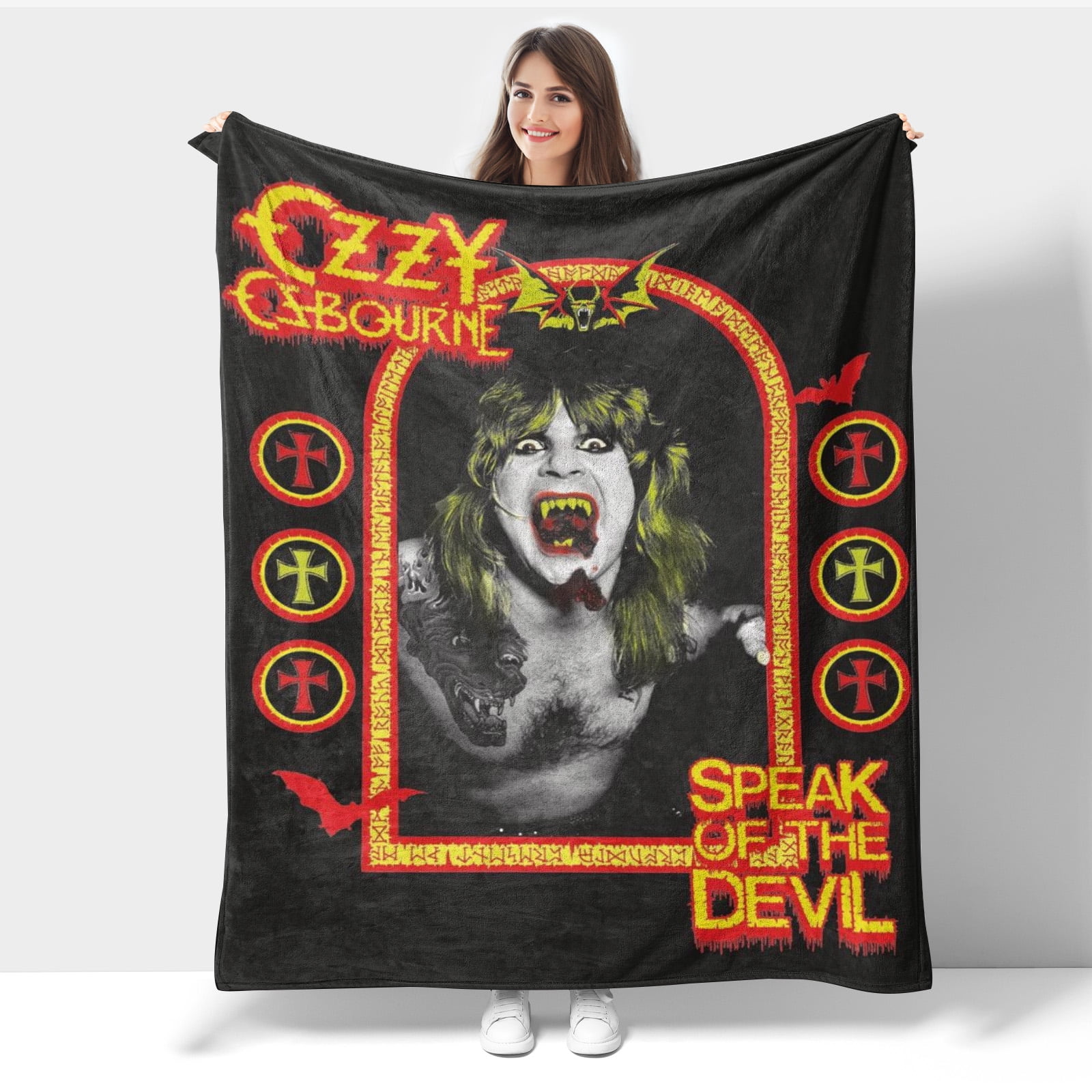 Prince of Darkness Tribute Ultra-Soft Blanket – Cozy Comfort for Sofa ...