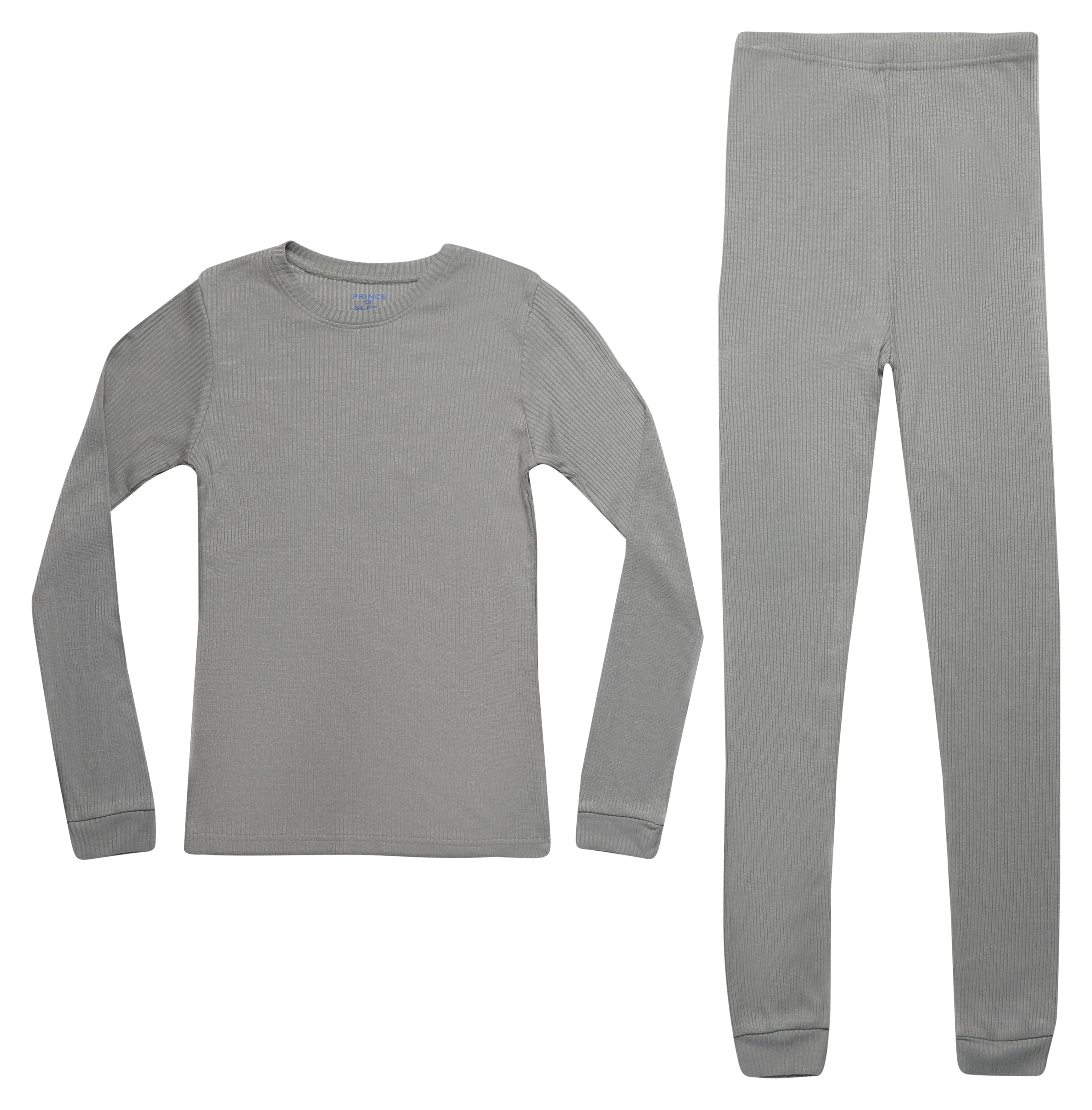 Prince of Sleep Solid Pajamas Sets for Youth Kids Boys 34552-GRY-3T (3T ...