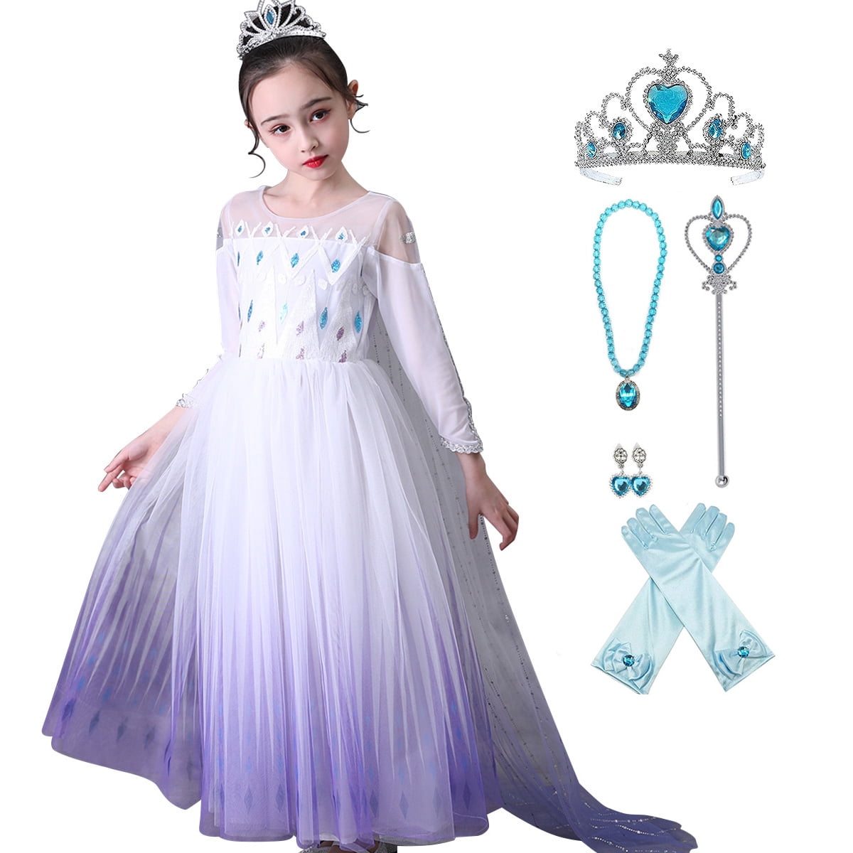 Princess Act 2 Costumes,Girls Princess Dress Up Costumes Halloween ...