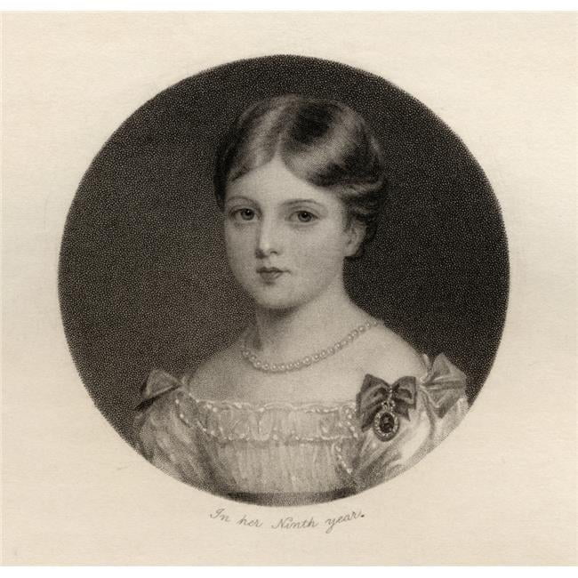 Princess Alexandrina Victoria of Saxe-Coburg 1819 to 1901 Later Queen ...