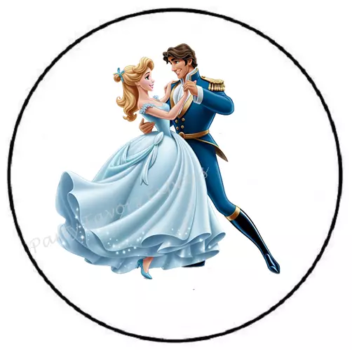 Princess And Prince Sticker Party Favors Sticker Envelope Seals Labels ...