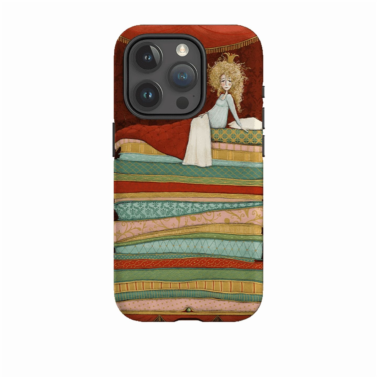 Princess And The Pea Fairy Tale Story Phone Case for iPhone 11 12 13 14 ...