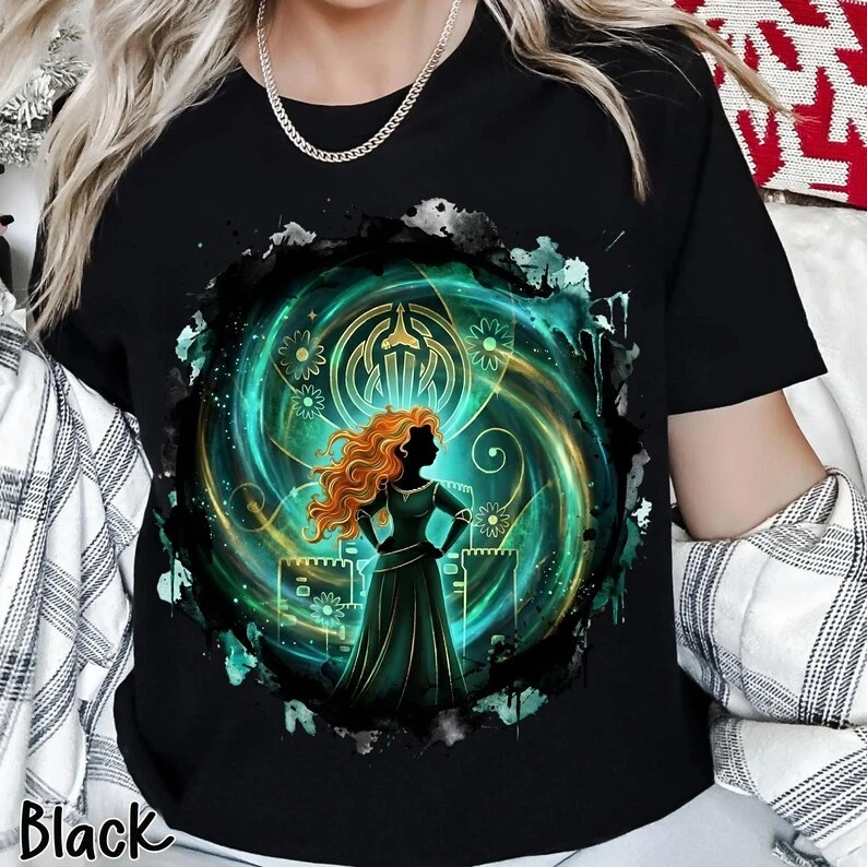 Reprint Rare Princess Archway Silhouette T-shirt Unisex - Walmart.com
