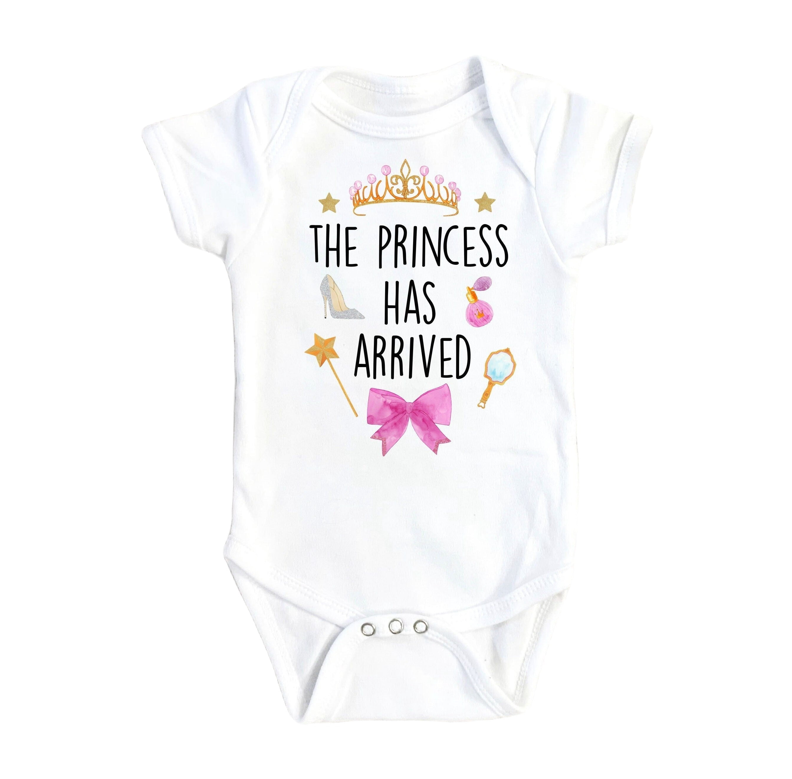 Princess Arrived - Baby Boy Girl Clothes Infant Bodysuit Funny Cute ...