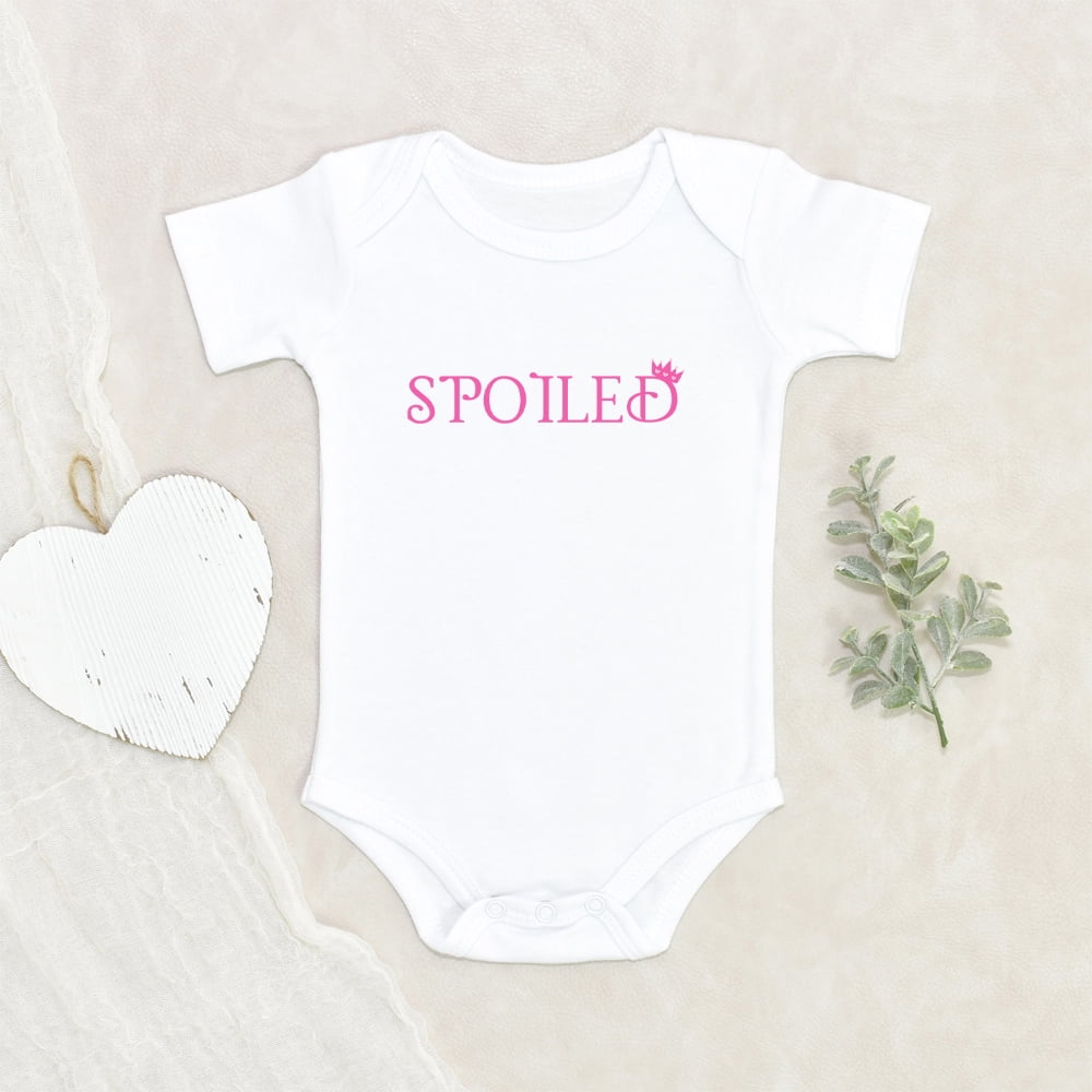 Princess Baby Clothes - Spoiled Baby Clothes - Crown Baby Clothes ...