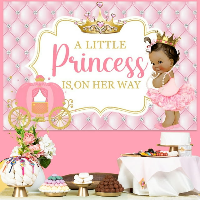 Princess Baby Shower Decorations Girl, A Little Princess Is On Her Way ...