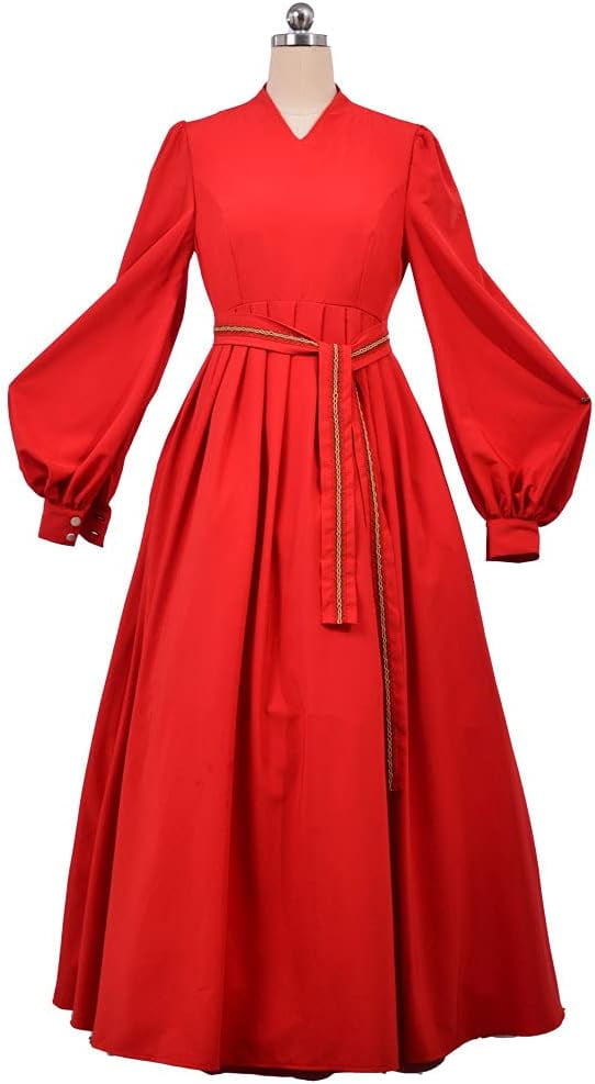 Princess Bride Red Dress for Women Red Wedding Dress Buttercup Loose ...