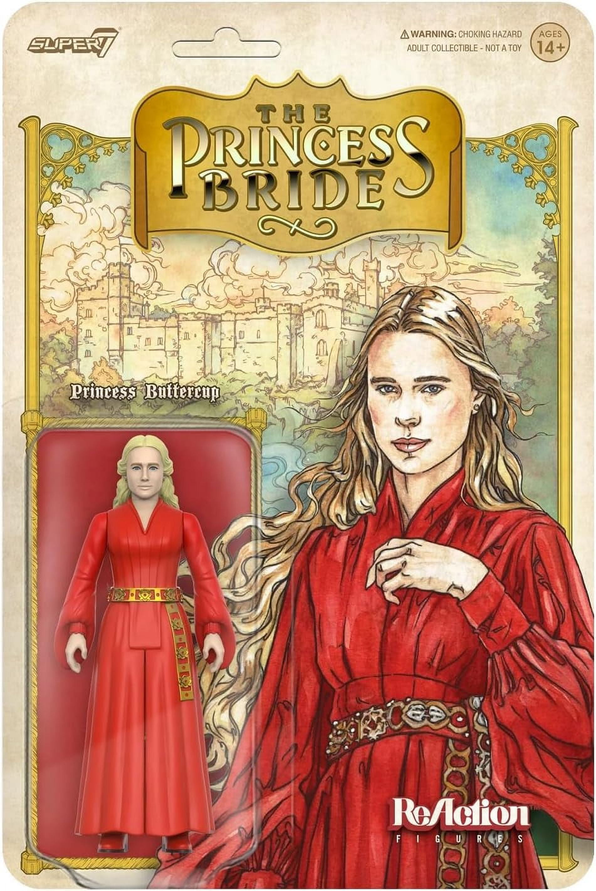 Princess Buttercup The Princess Bride Super7 Reaction Action Figure ...