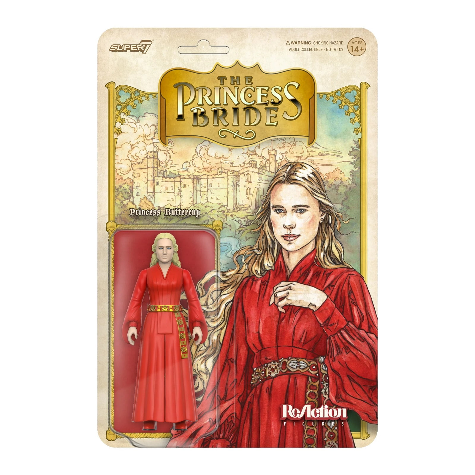 Princess Buttercup The Princess Bride Super7 Reaction Action Figure ...