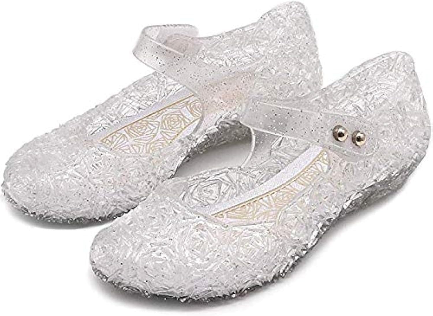 Princess C0stumes Jelly Flats Shoes, Toddler or Kids, Cosp1ay Birthday ...