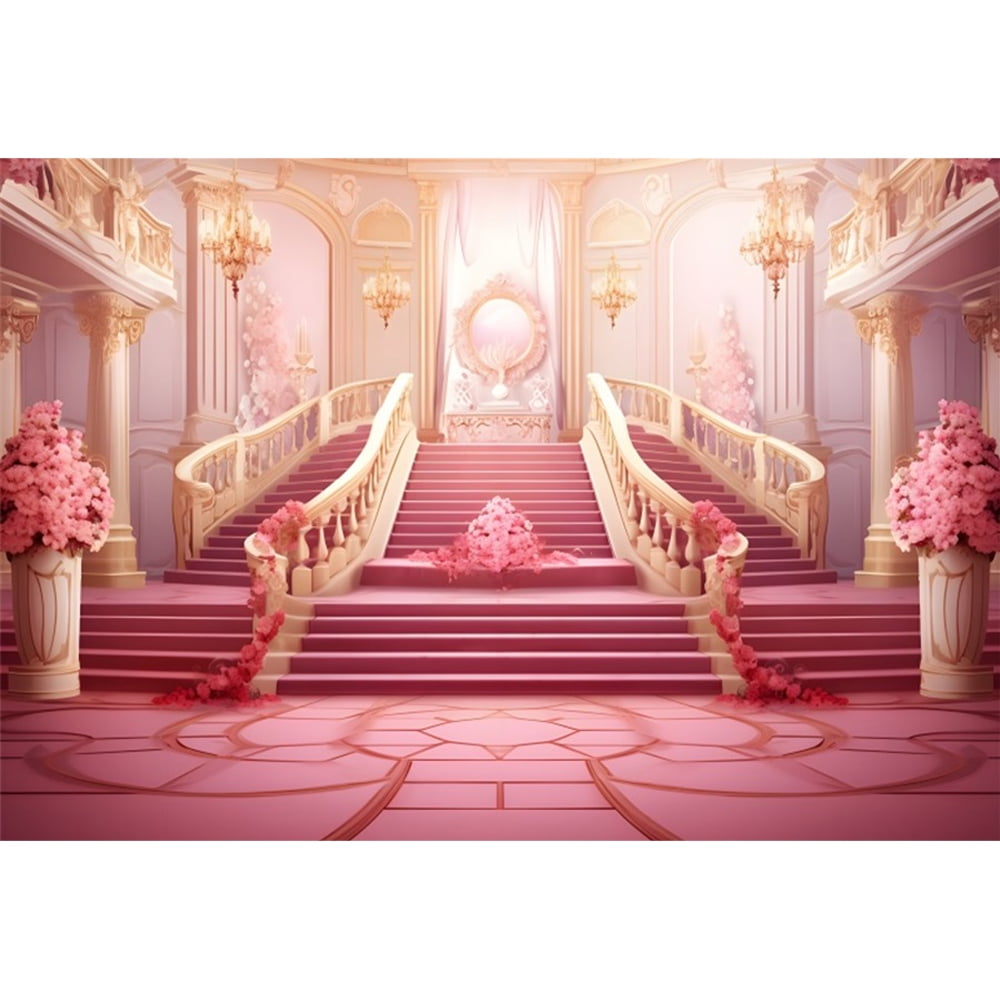 Princess Castle Backdrop for Photography Custom Candy House Balloon ...