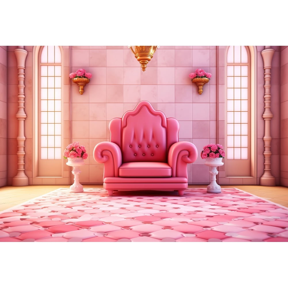 Princess Castle Backdrop for Photography Custom Candy House Balloon ...