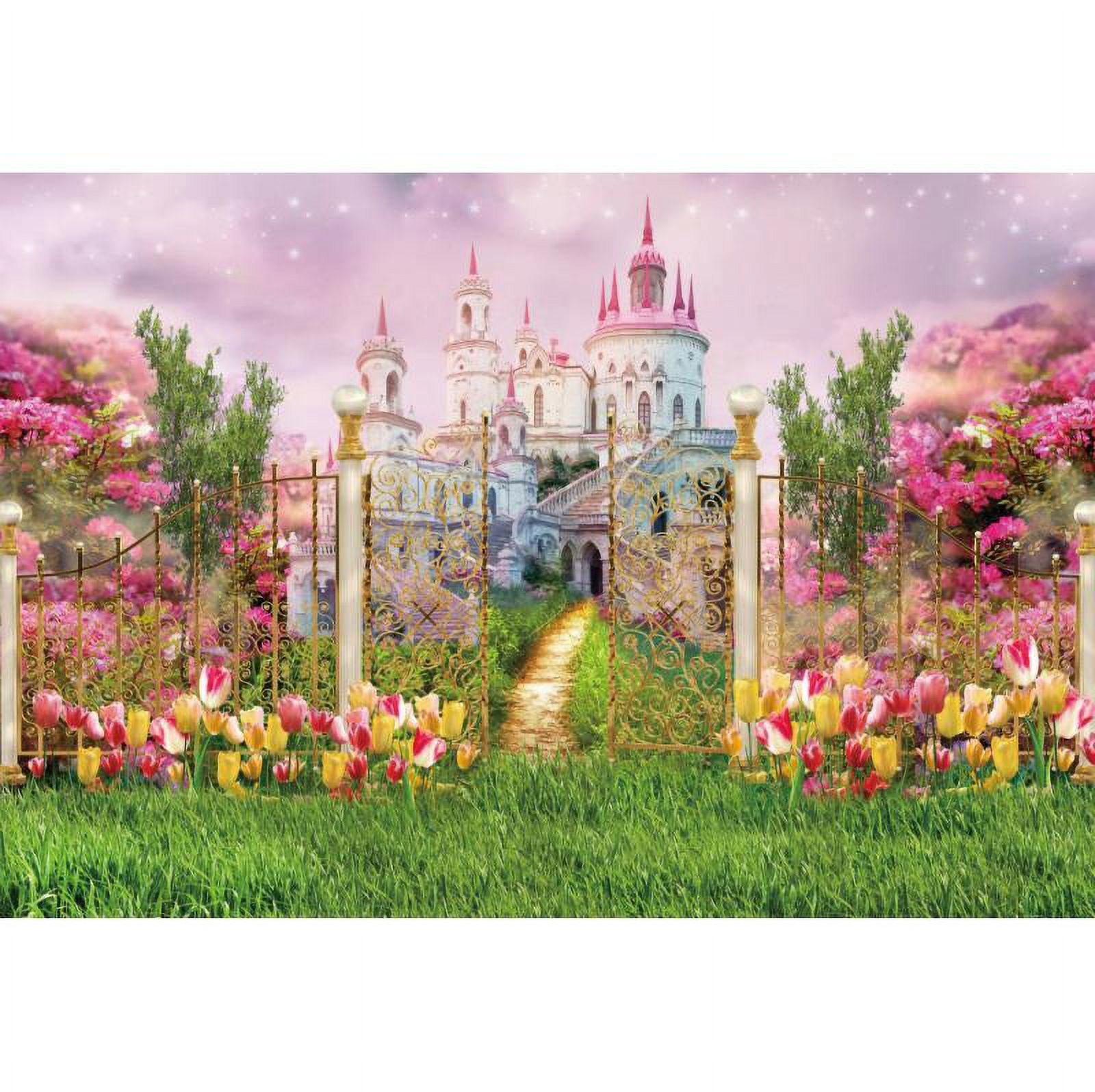 Princess Castle Backdrop for Photography Custom Candy House Balloon ...