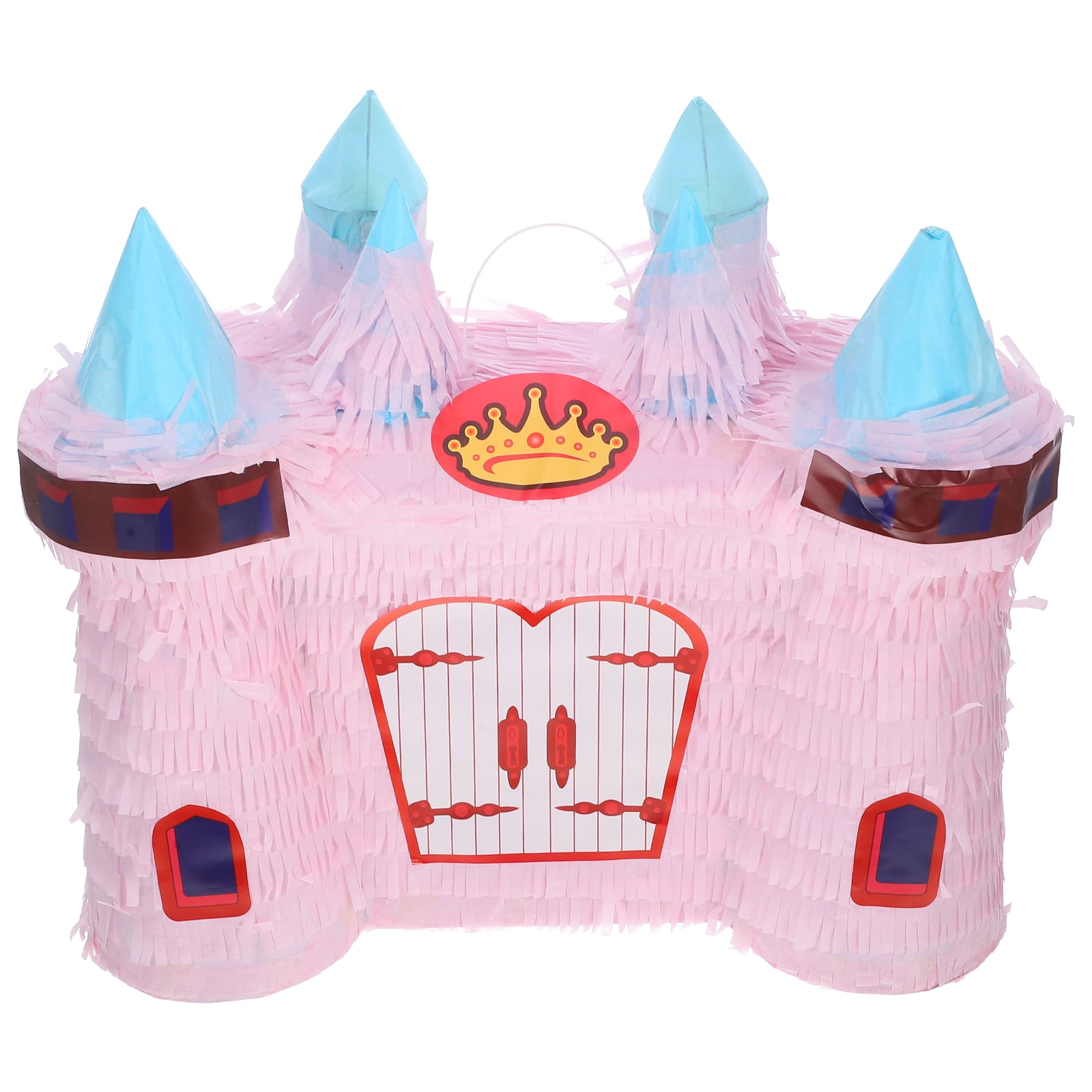 Princess Castle Pinata Girls Birthday Party Pink Hanging Candy Pinata ...