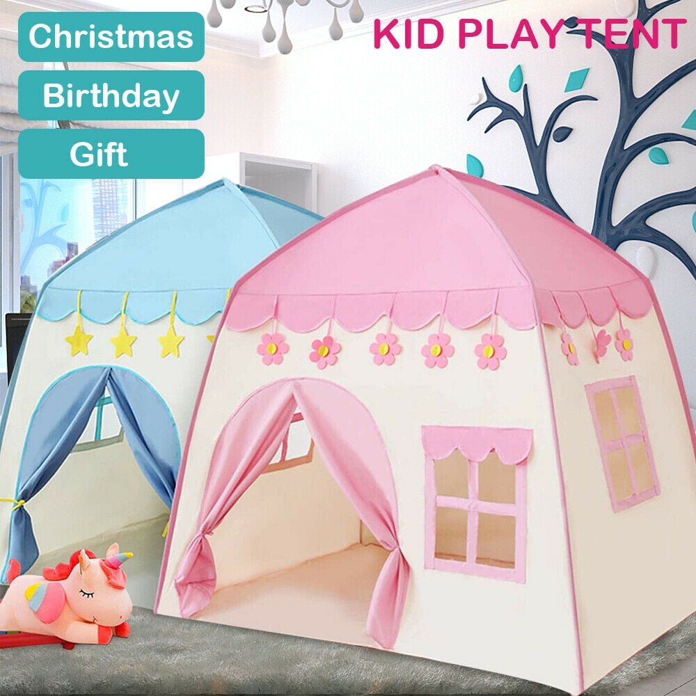 Princess Castle Play Tents f/ Girls Kids Play Tent Playhouse Gifts ...