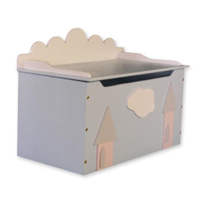 Princess Castle Toy Chest - Blue - Walmart.com