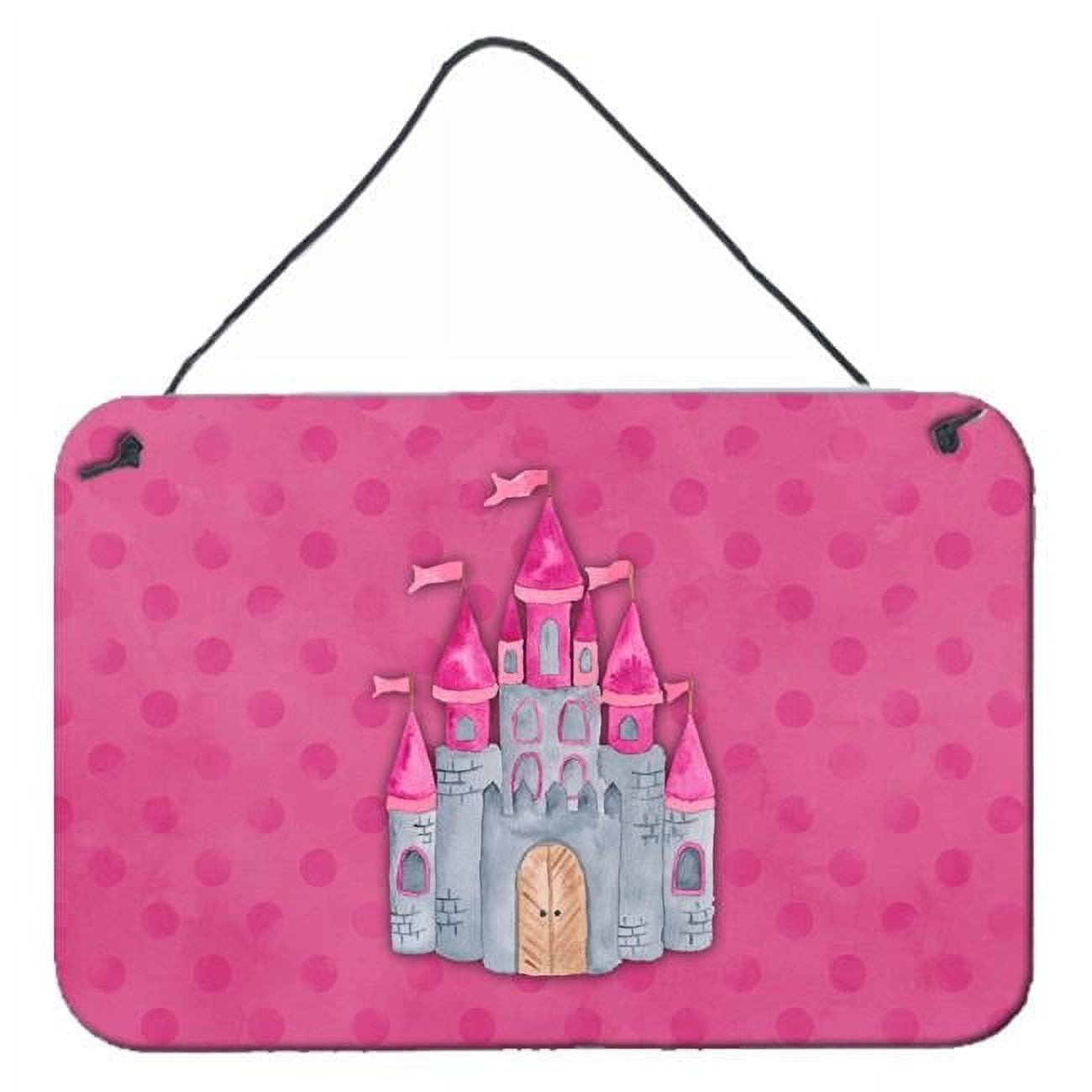 Princess Castle Watercolor Wall or Door Hanging Prints - Walmart.com