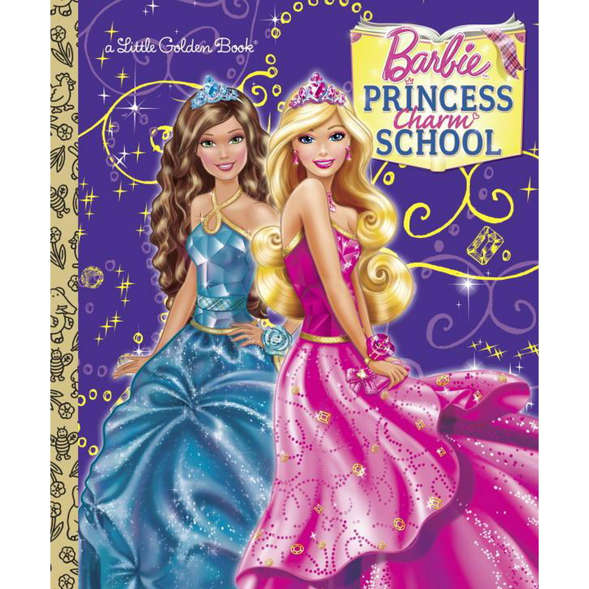 Barbie Coloring Pages Princess Charm School