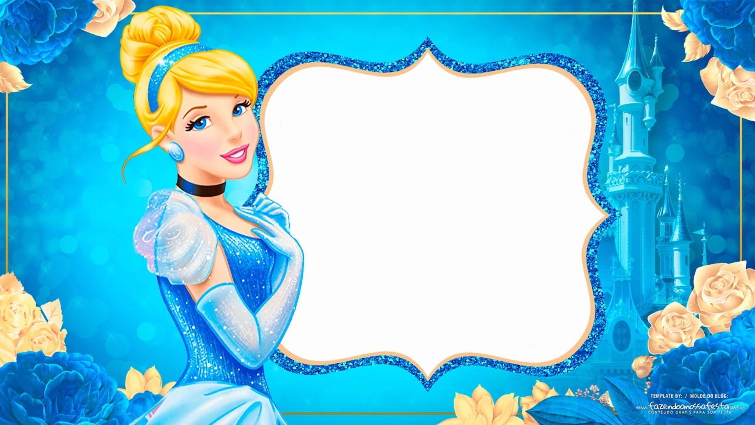 Princess Cinderella Backdrop for Birthday Party 7x5 Cinderella ...