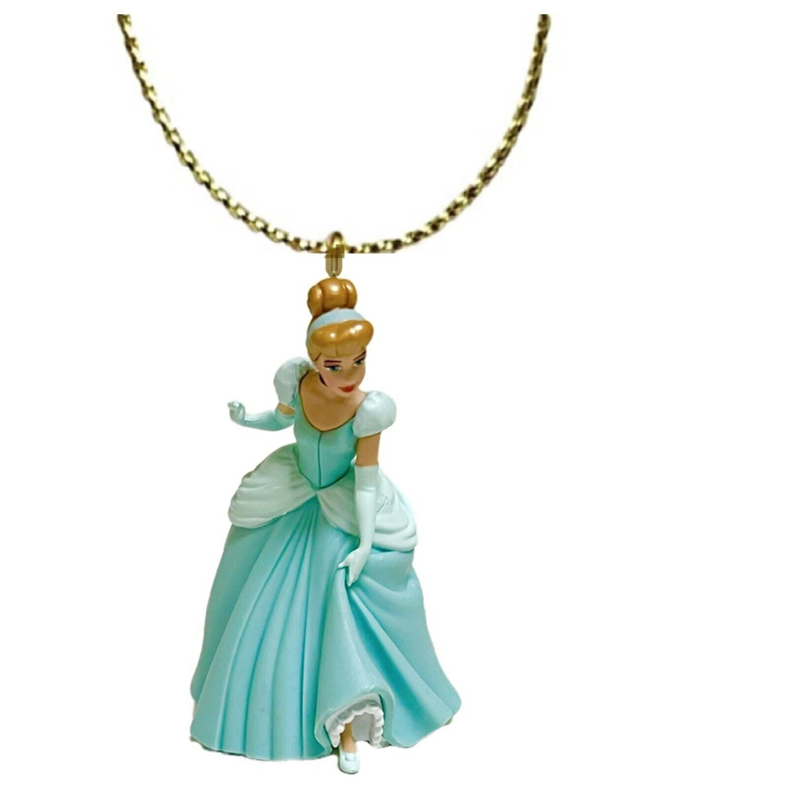Princess Cinderella & Slipper Ornament Figurine Figure Charm 4” Dangler ...
