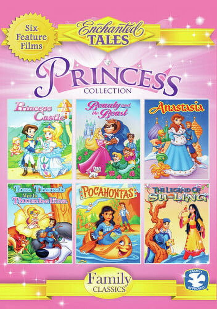 Princess Collection: Princess Castle, Beauty And The Beast, Anastasia ...