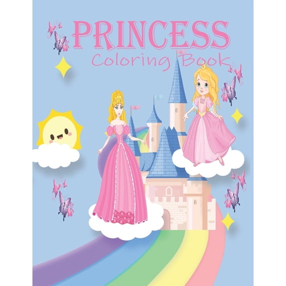 Princess Coloring Book - Walmart.com