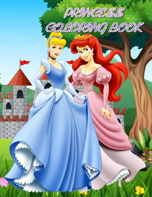 Princess Coloring Book : Great Coloring Pages for Kids! - Cute Princess ...