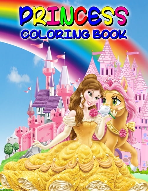 Princess Coloring Book: Great Princess Activity Book for Girls and Kids ...