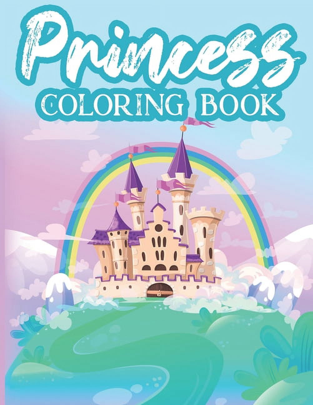 Princess Coloring Book: Lovely Designs And Illustrations Of Princesses ...