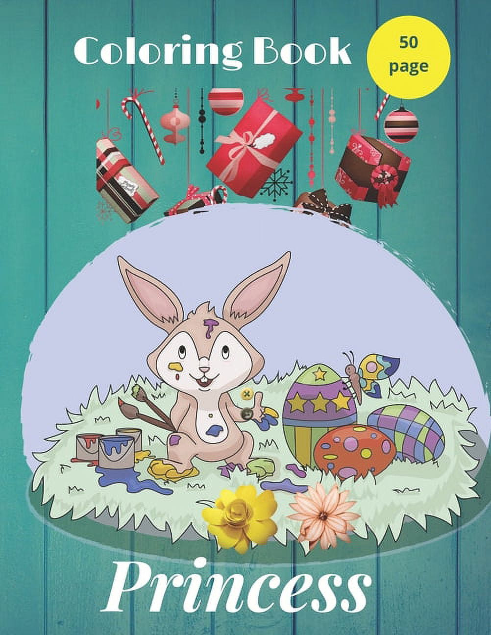 Princess Coloring Book: Pretty Princesses Coloring Book for Girls, Boys ...