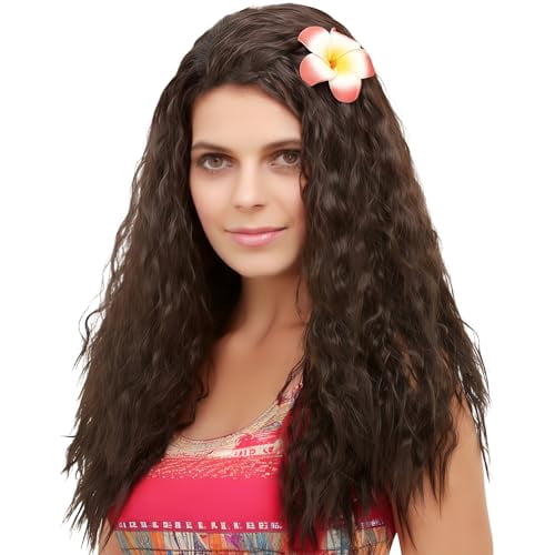 Princess Costume Wig Beauty Curly Hair Cosplay Halloween Theme Party ...