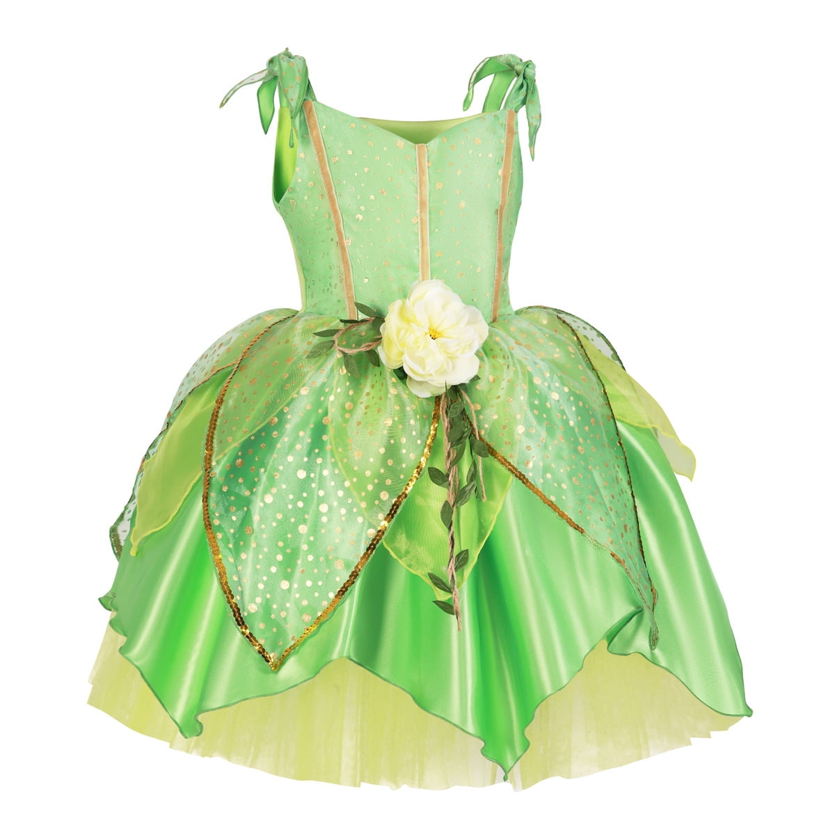 Princess Costumes Little Girls Dress Kids Fancy Gown Cosplay Halloween ...