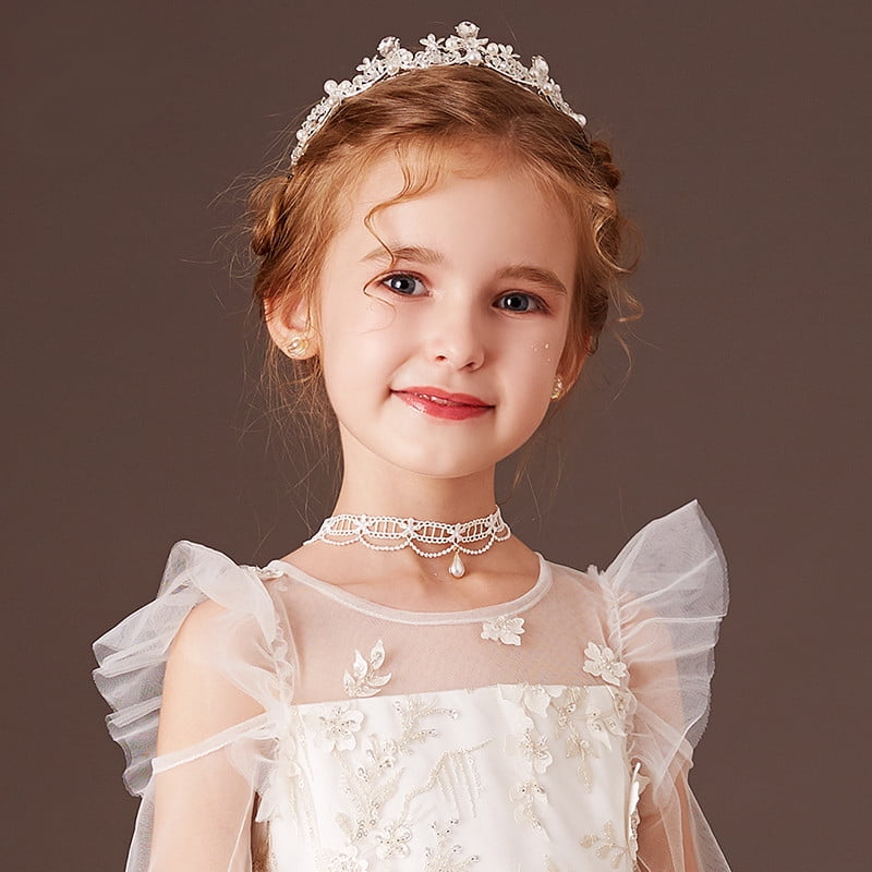 Princess Crown Crystal Queen Tiaras for Girls Bridal Hair Accessories ...