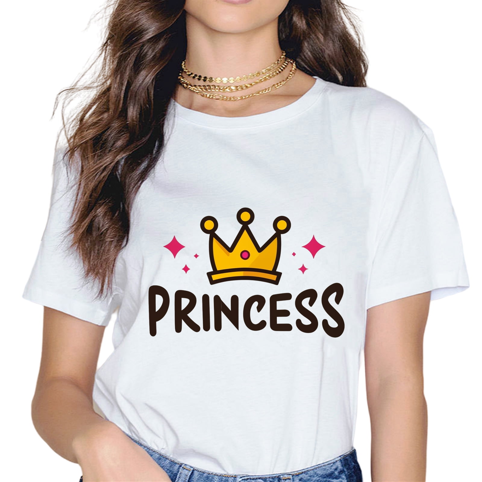 Princess Crown Princess T-Shirt - Walmart.com