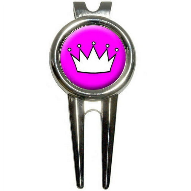 Princess Crown Tiara Golf Divot Repair Tool and Ball Marker - Walmart.com