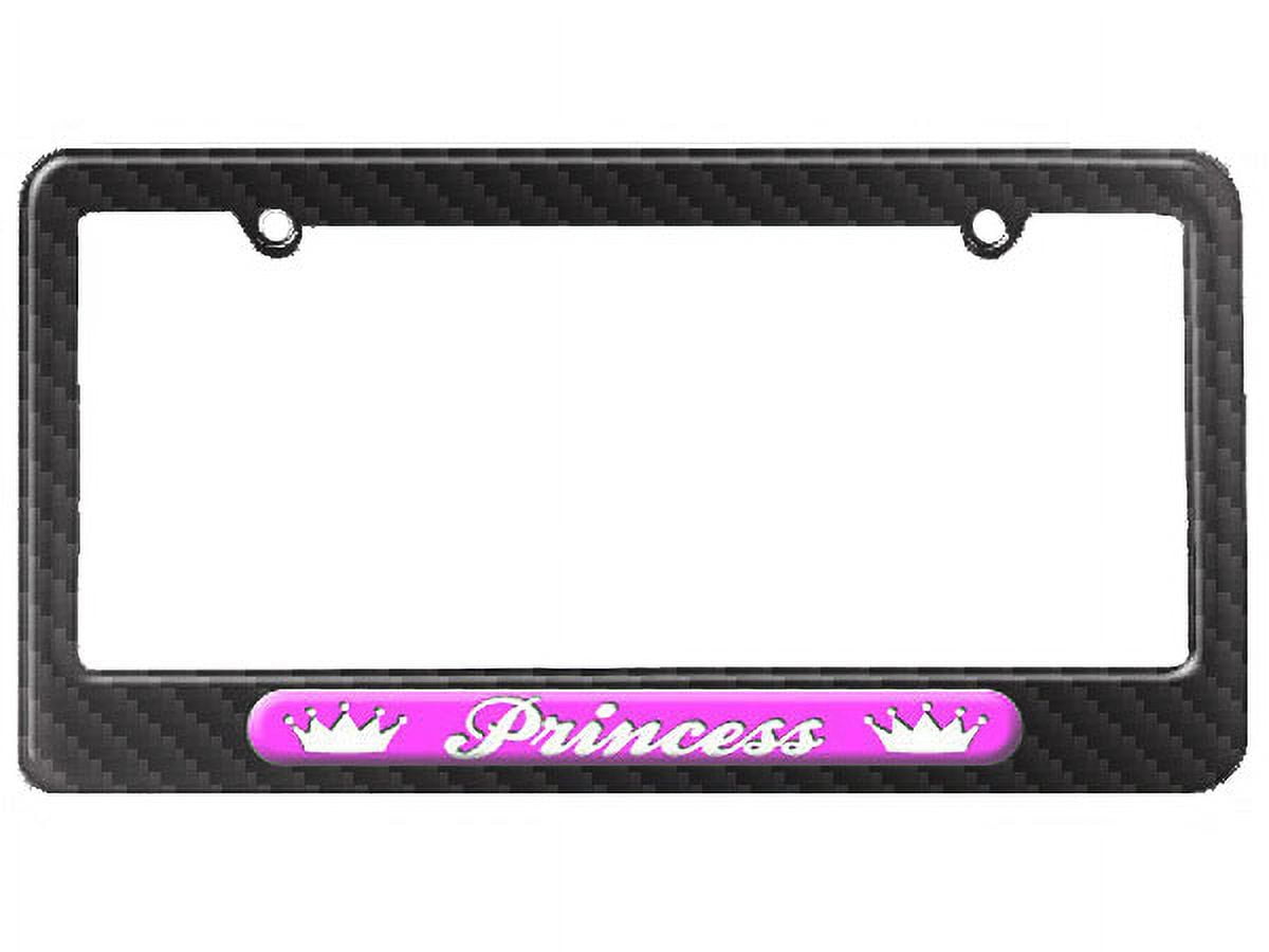 Princess - Crowns Spoiled License Plate Frame - Walmart.com