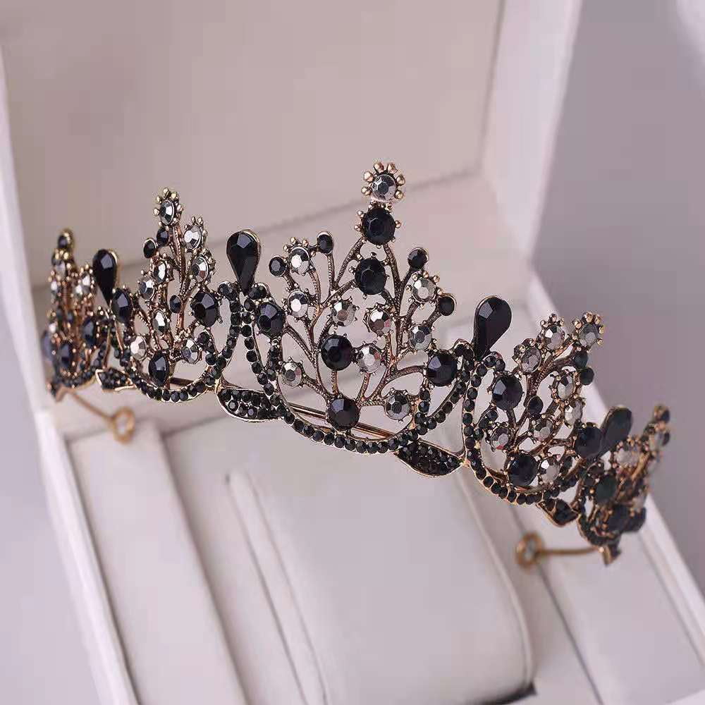 Princess Crystal Tiaras and Crowns Headband Kid Girls Bridal Prom Crown ...