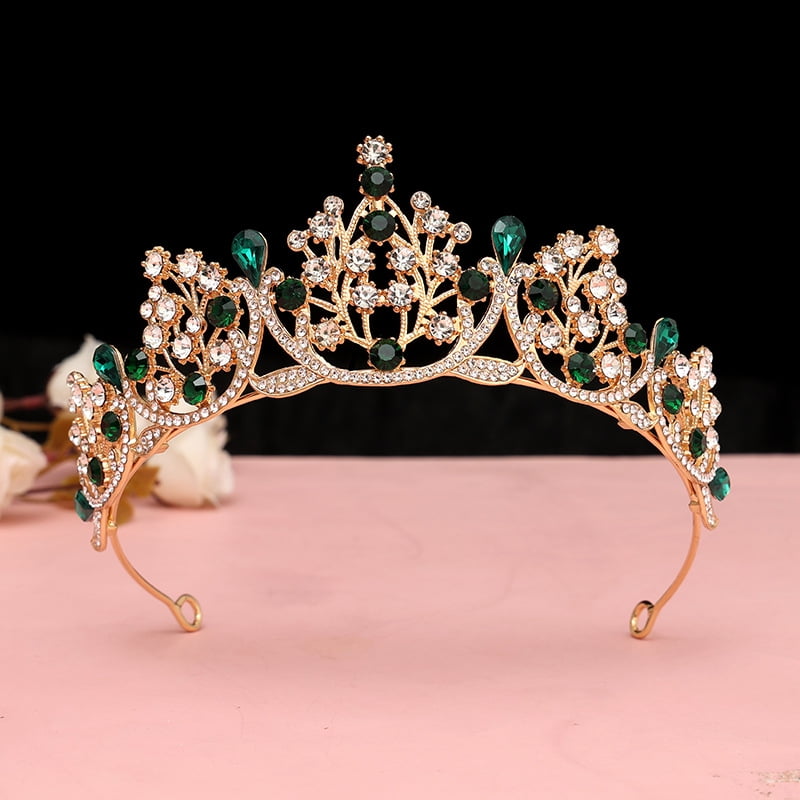 Princess Crystal Tiaras and Crowns Headband Kid Girls Bridal Prom Crown ...